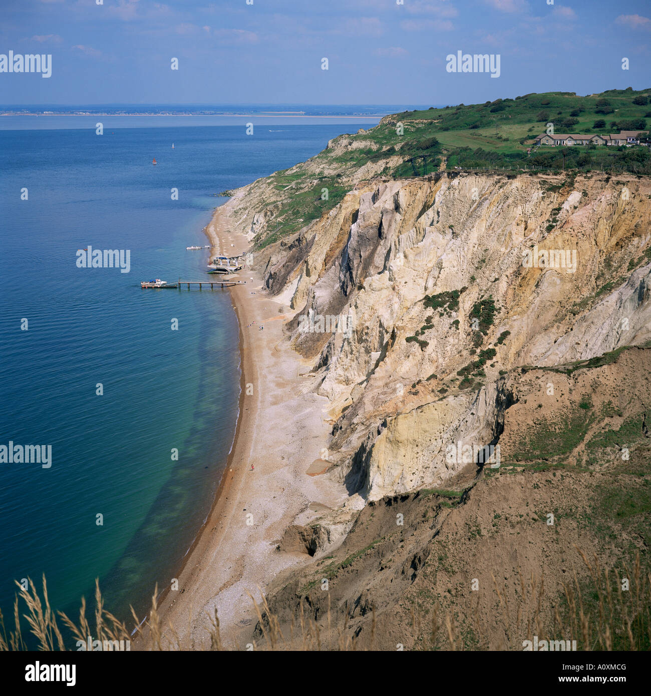 Alum Bay Isle of Wight England United Kingdom Europe Stock Photo - Alamy