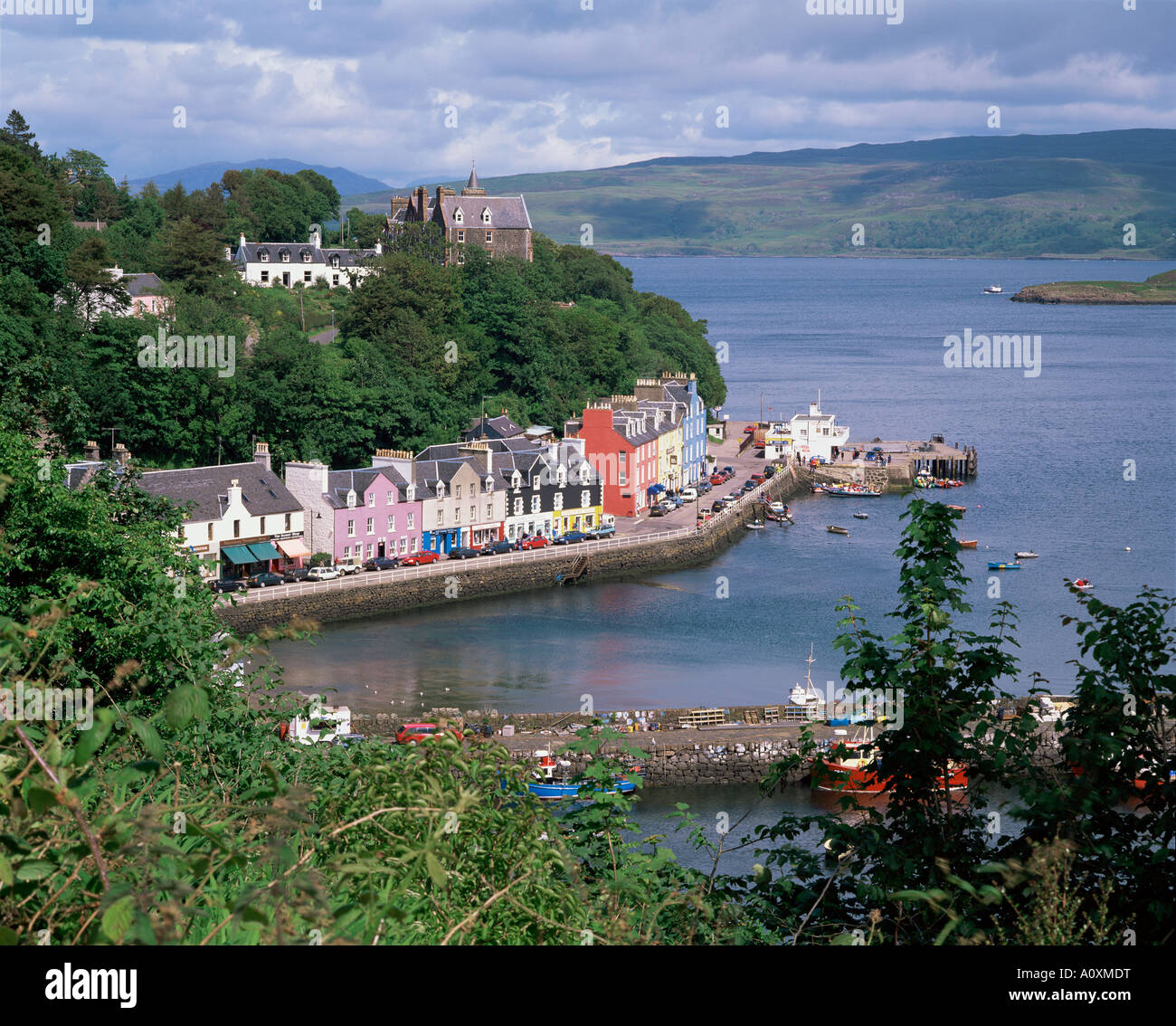 Tobermory Isle of Mull Strathclude Scotland United Kingdom Europe Stock ...