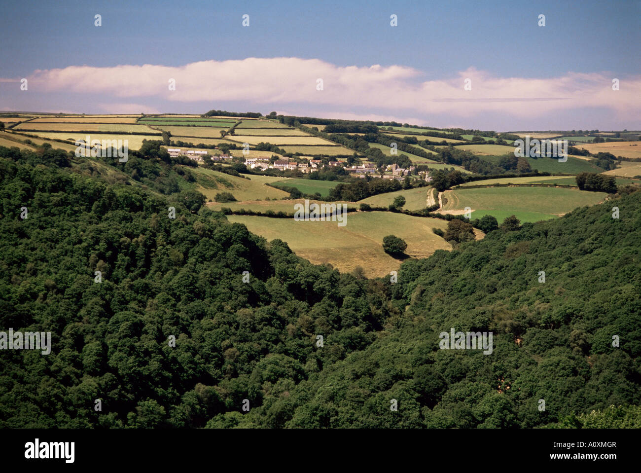 Brompton Regis Exmoor Somerset England United Kingdom Europe Stock ...