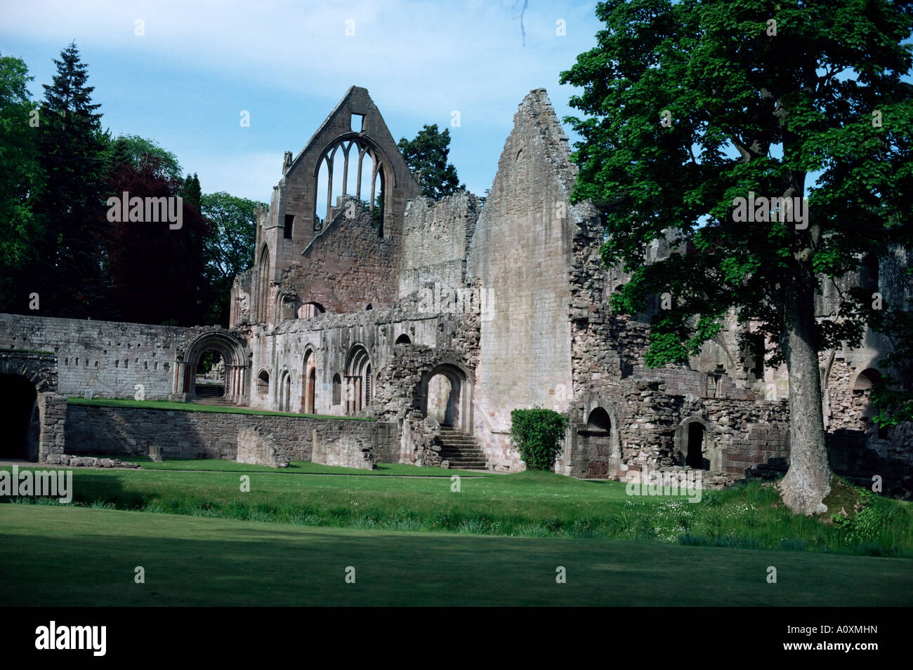 Dryburgh Abbey Borders Scotland United Kingdom Europe Stock Photo - Alamy