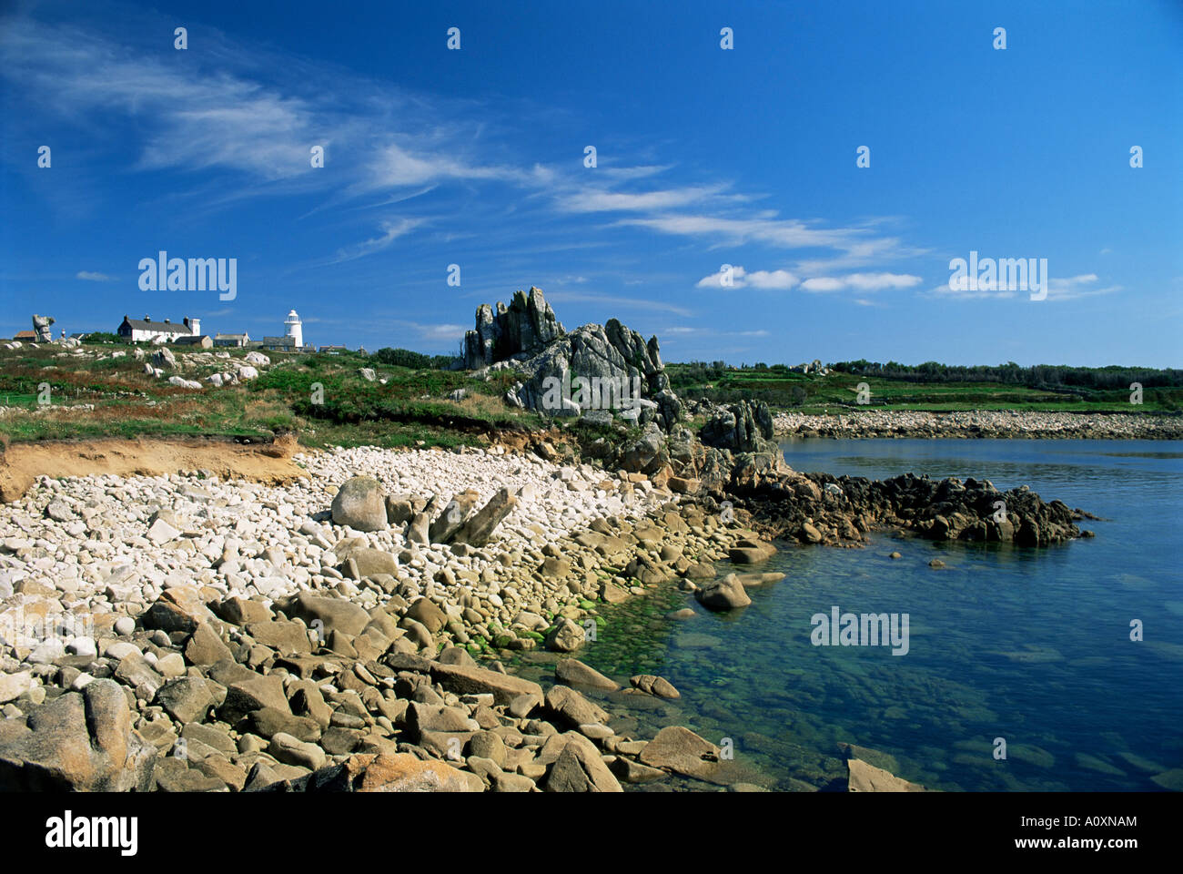 St Agnes Isles of Scilly United Kingdom Europe Stock Photo - Alamy