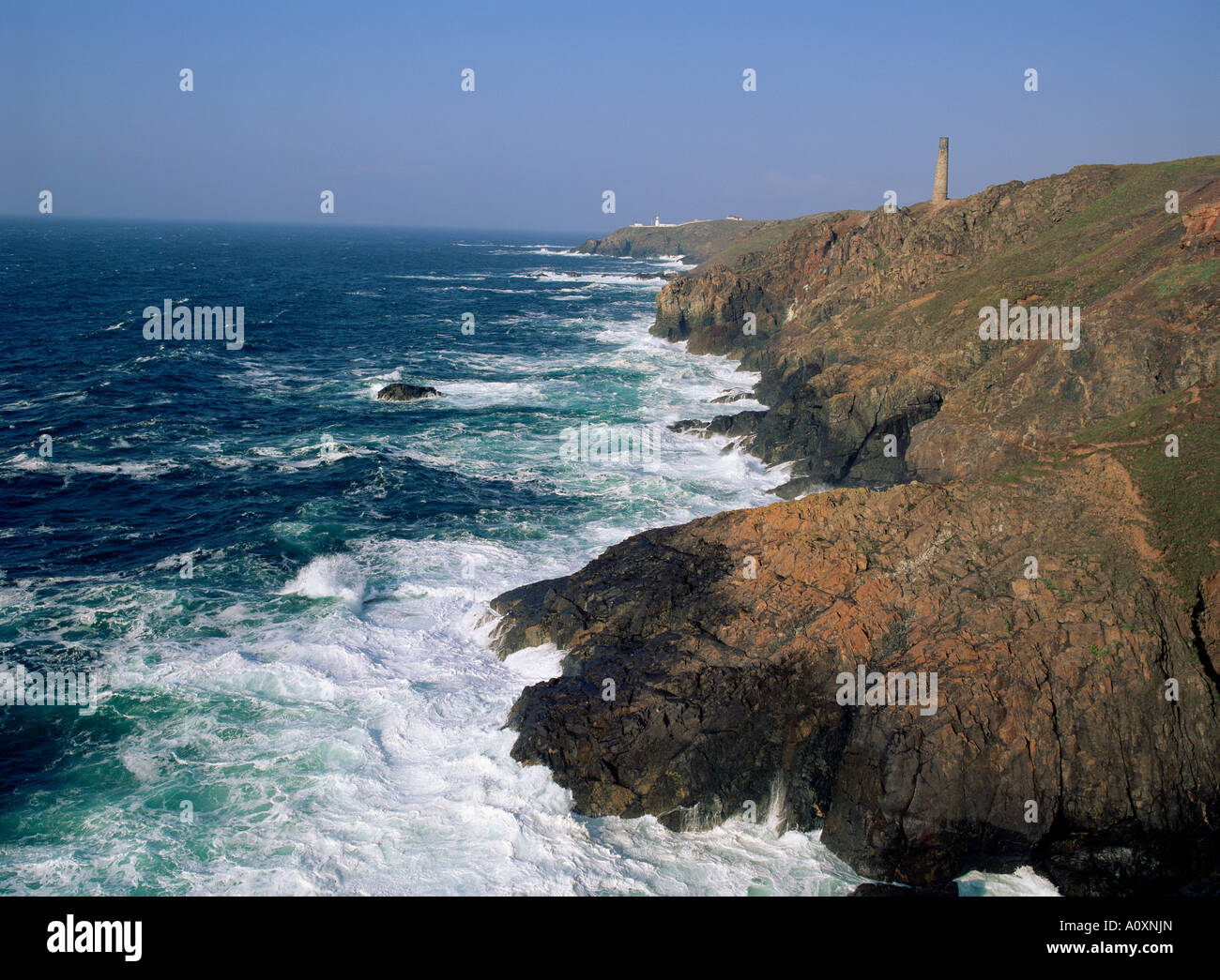 Geevor mine Pendeen Cornwall England United Kingdom Europe Stock Photo ...