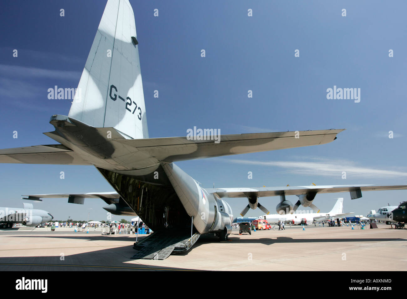 Hercules aircraft cargo ramp High Resolution Stock Photography and ...