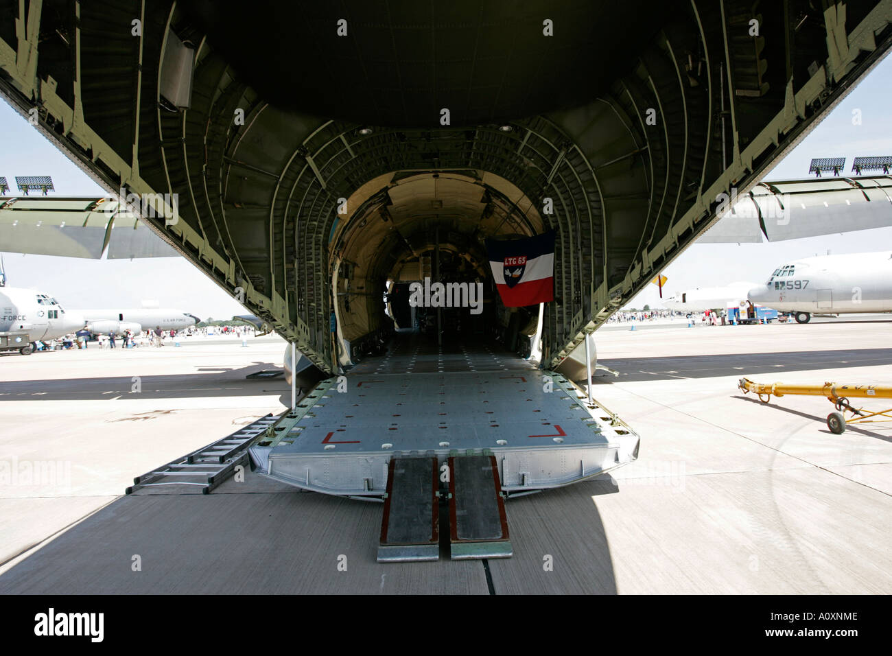 Hercules aircraft cargo ramp High Resolution Stock Photography and ...