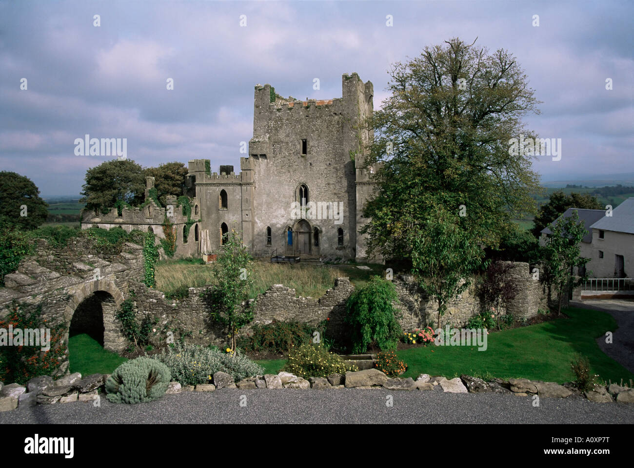 Leap Castle near Birr County Offaly Leinster Eire Republic of Ireland ...
