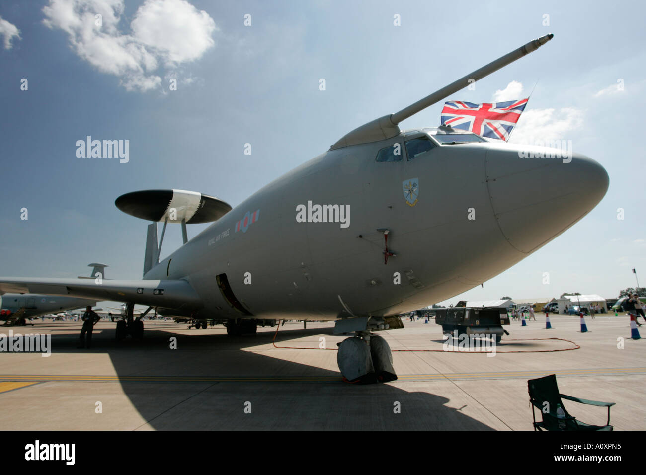 Royal Air Force Sentry AEW1 early warning radar aircraft RIAT 2005 RAF ...