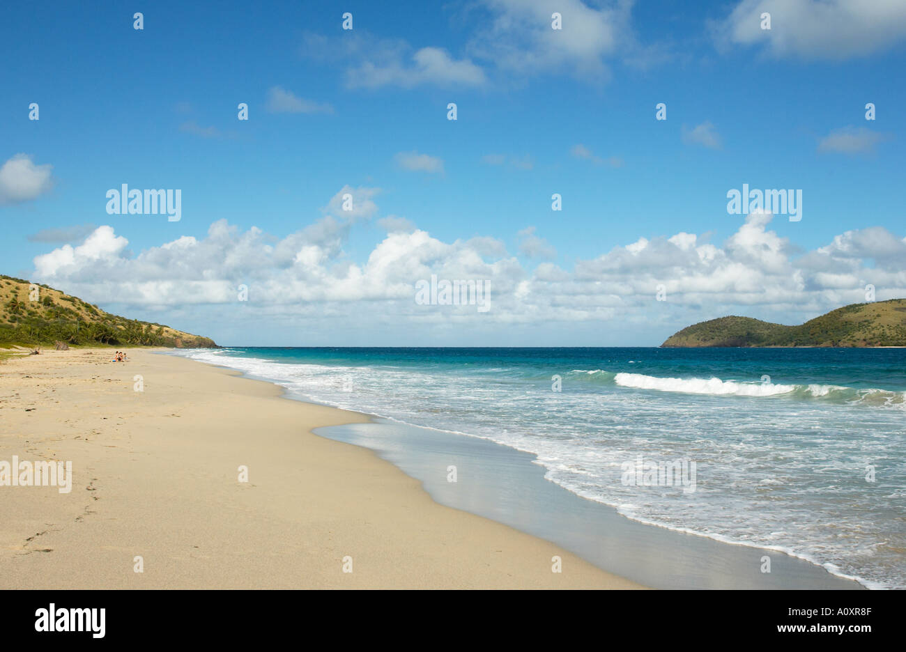 PUERTO RICO Culebra Playa Zoni Zoni beach on east side of island long ...