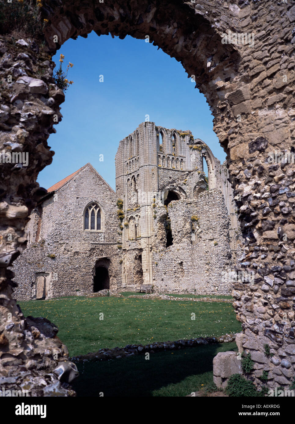 Norfolk ruins church tower england hi-res stock photography and images ...