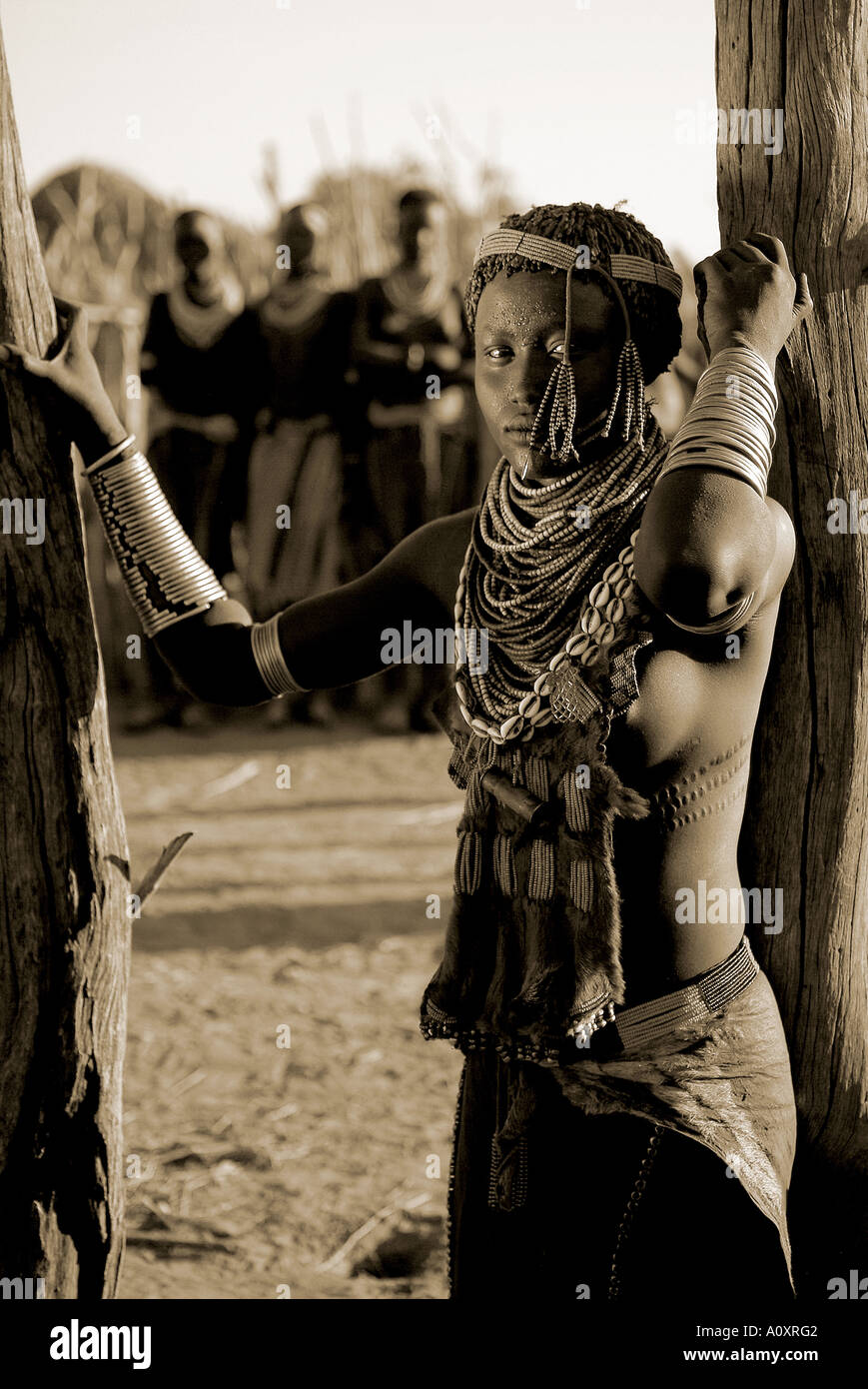 Omotic tribes hi-res stock photography and images - Alamy