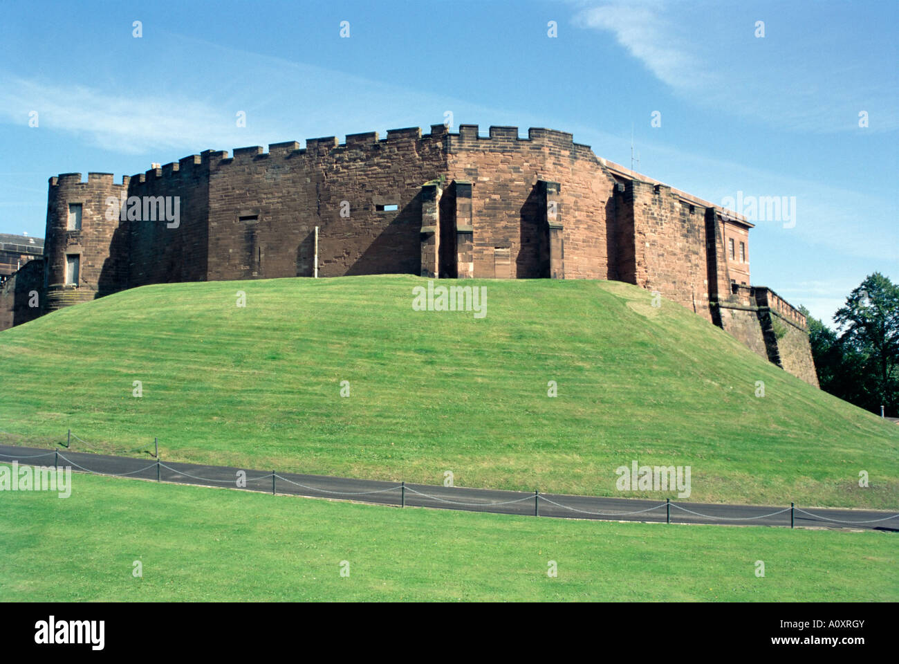 Castle Chester Cheshire England United Kingdom Europe Stock Photo - Alamy