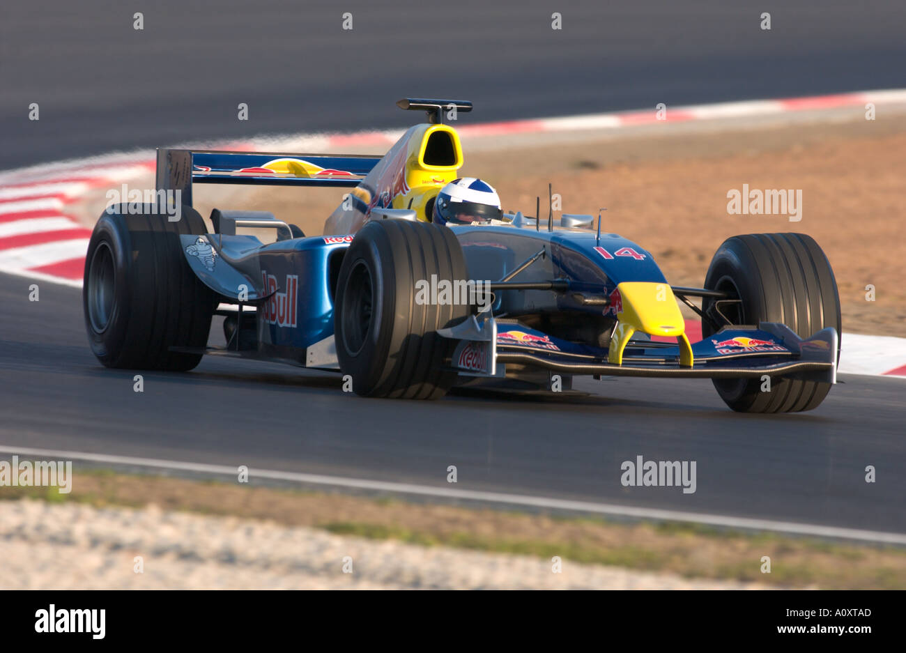 David Coulthard of Scotland in the Red Bull Formula 1 Racecar in 2005 ...