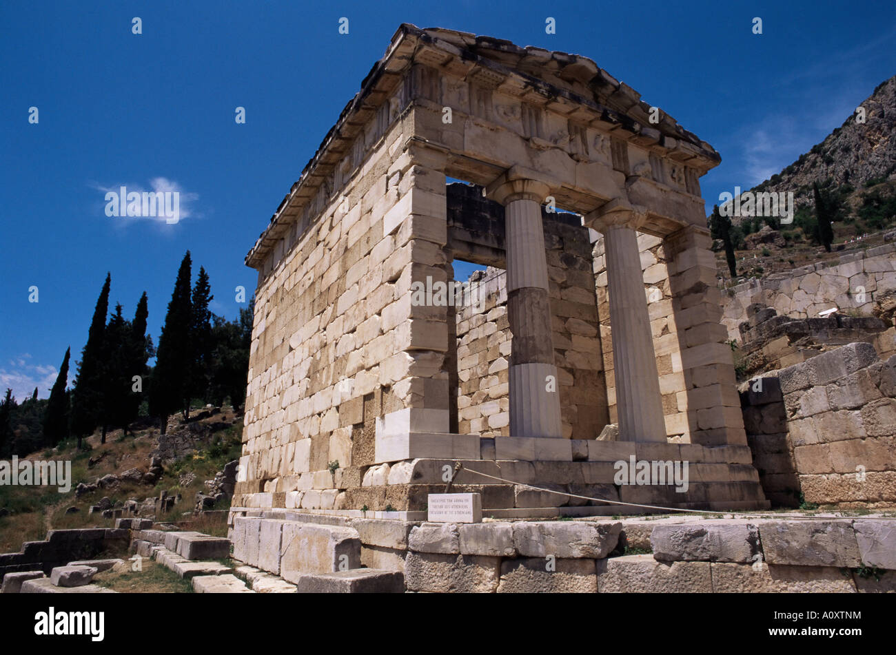 Treasury at delphi hi-res stock photography and images - Alamy
