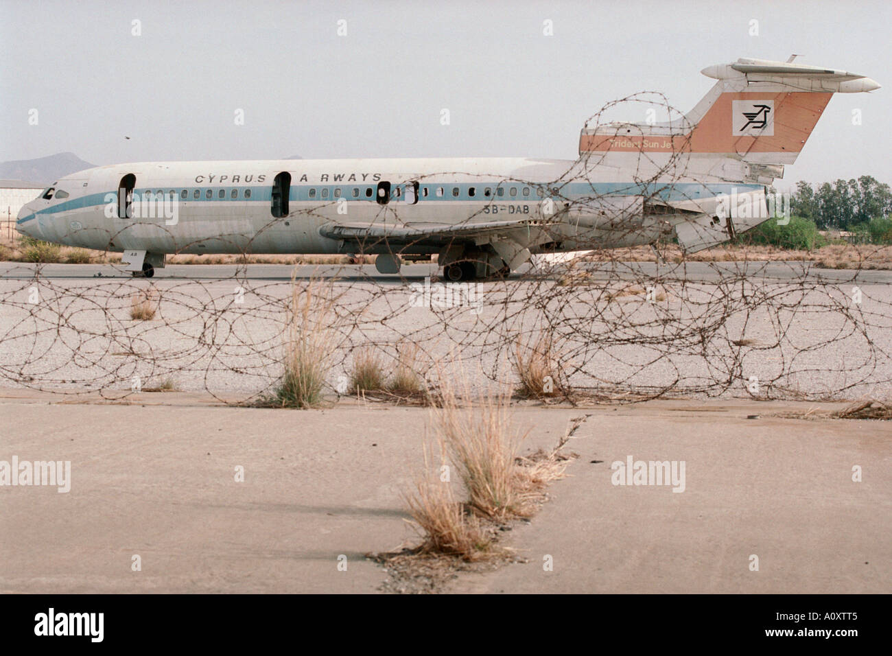 Nicosia, Cyprus. Nicosia International Airport under UN control since ...