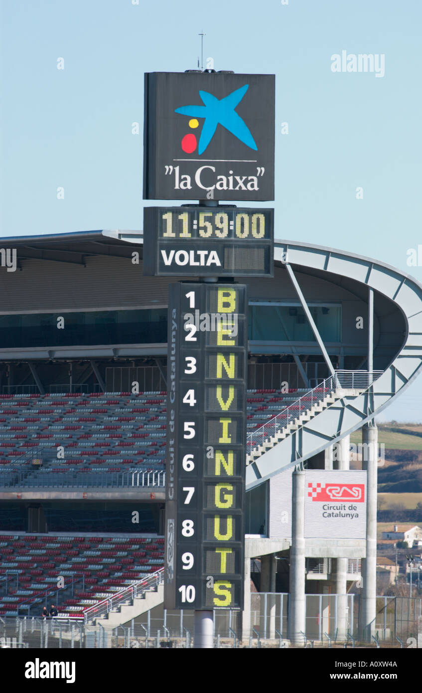 stands at the Circuit de Catalunya racetrack Stock Photo - Alamy