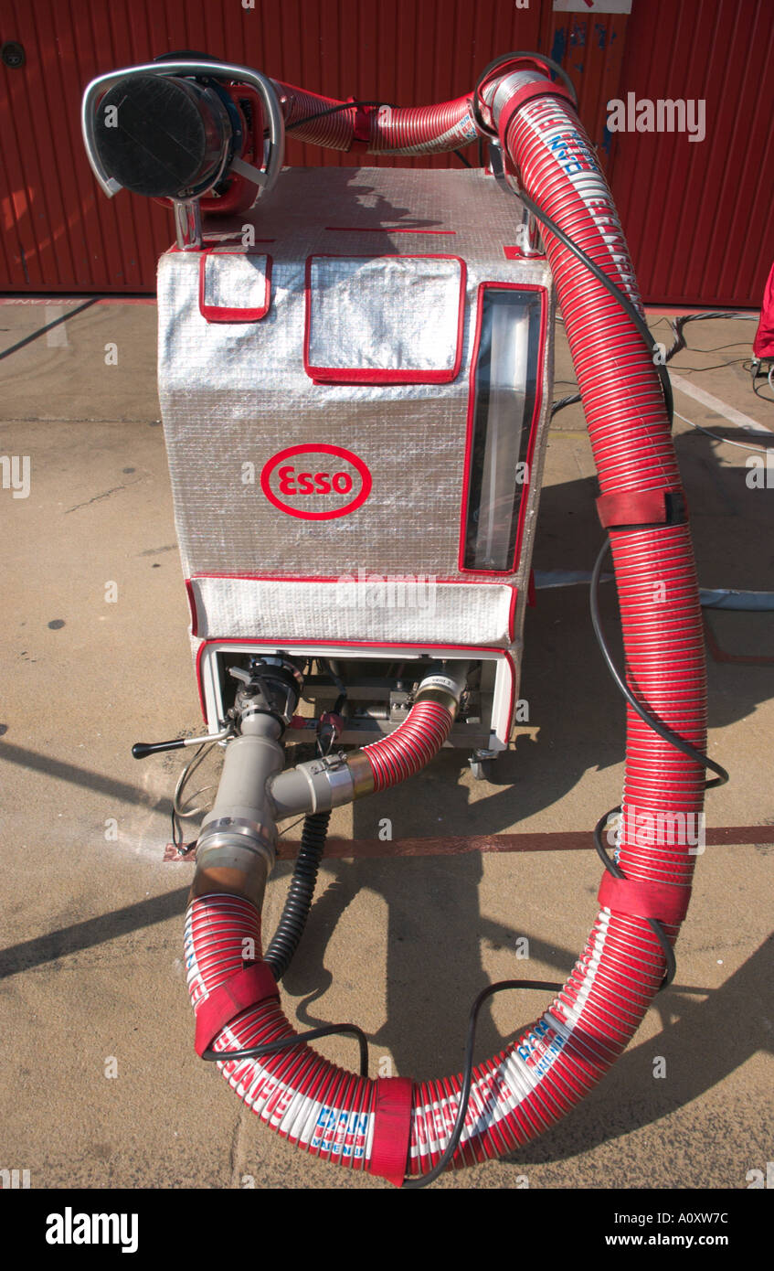 Formula One refueling machine Stock Photo - Alamy