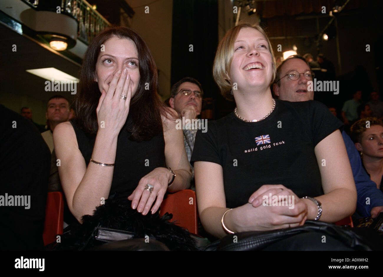 Female boxing fans hi-res stock photography and images - Alamy