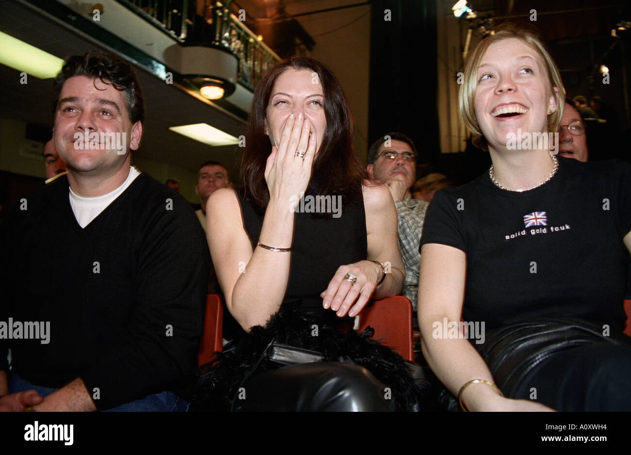 Female boxing fans hi-res stock photography and images - Alamy