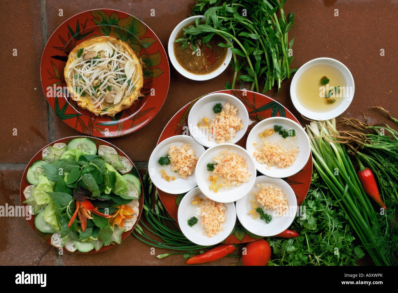 Banh beo tom chay Ho Chi Minh City Vietnam Indochina Southeast Asia ...