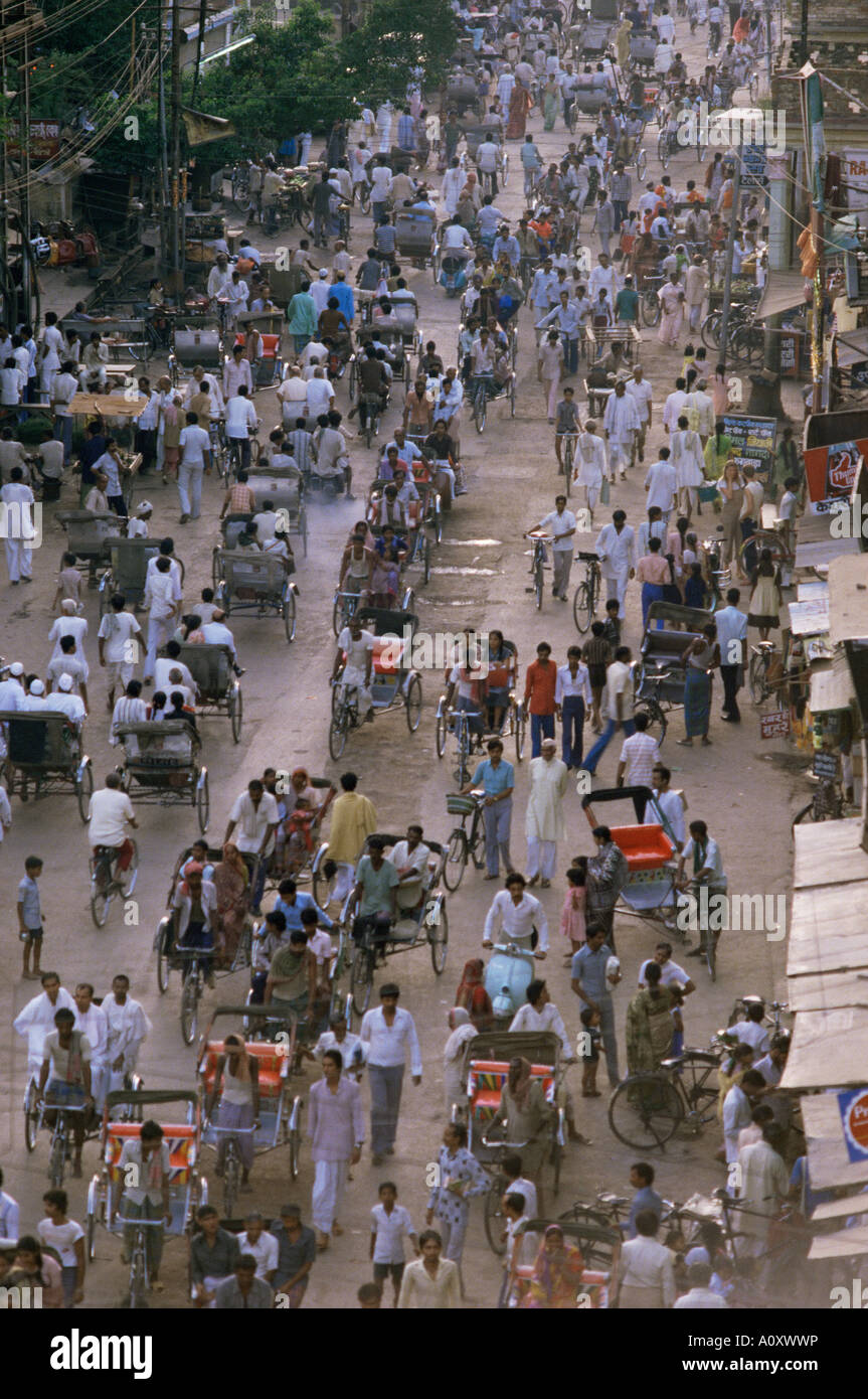 Indian cities congestion hi-res stock photography and images - Alamy