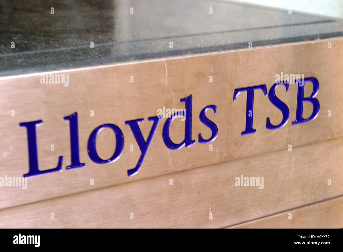 Lloyds TSB Bank Sign Stock Photo - Alamy