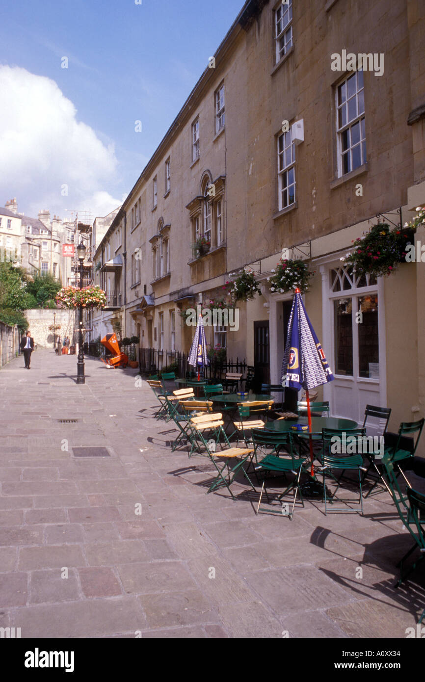 Cafes and Pubs around Bath Stock Photo - Alamy