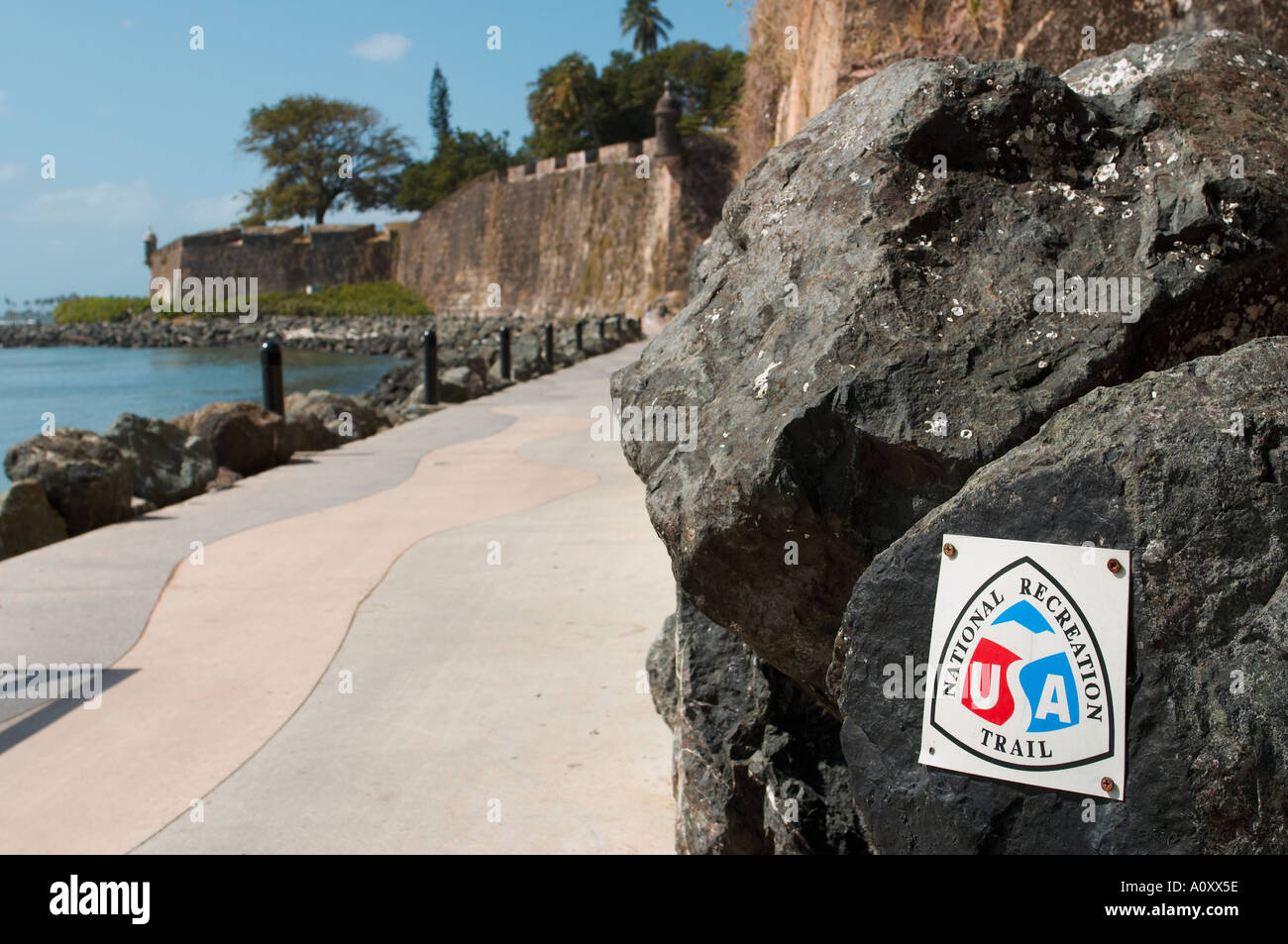 PUERTO RICO San Juan Old San Juan Paseo del Morro National Recreation ...