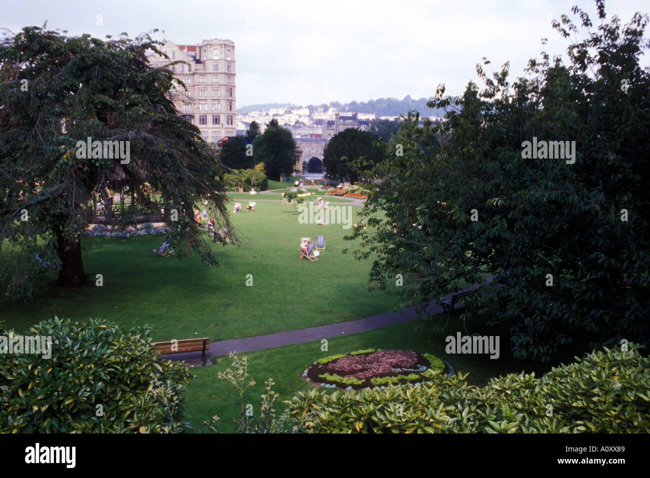 The Parade Gardens, Bath Stock Photo - Alamy