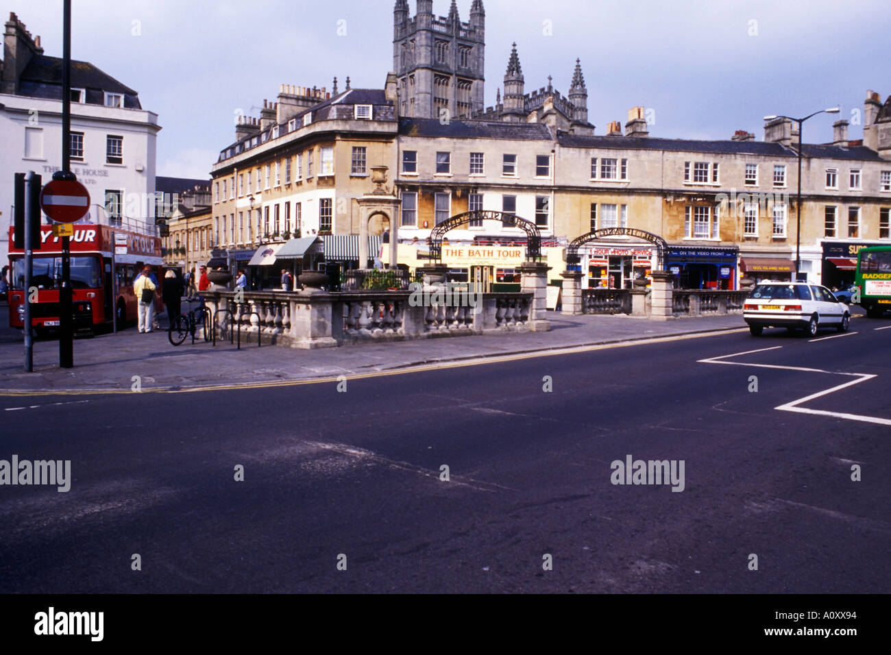 The Terrace walk, Bath Stock Photo - Alamy