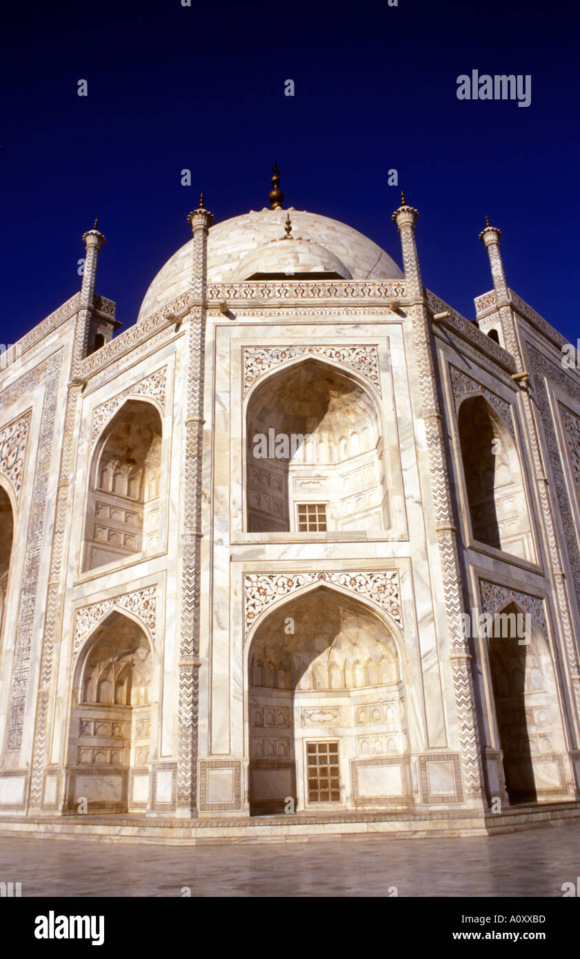 The Taj Mahal just outside the city of Agra in Rajasthan India Stock ...