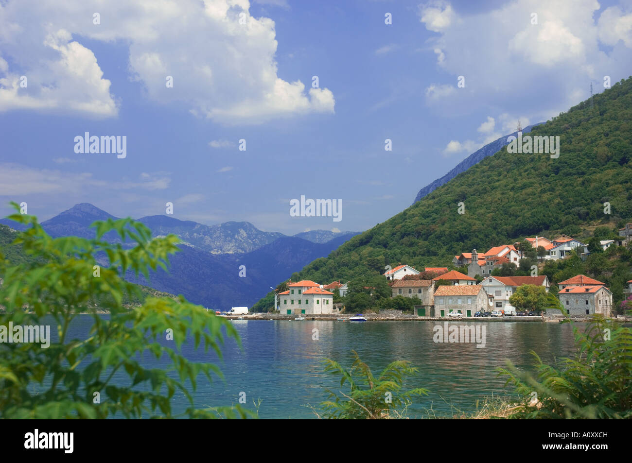 Lepetani Montenegro Balkans Europe Stock Photo - Alamy