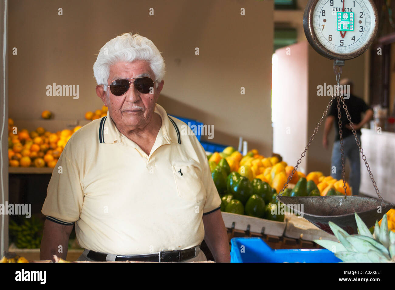 PUERTO RICO San Juan Plaza de Mercado market for fruits vegetables and ...