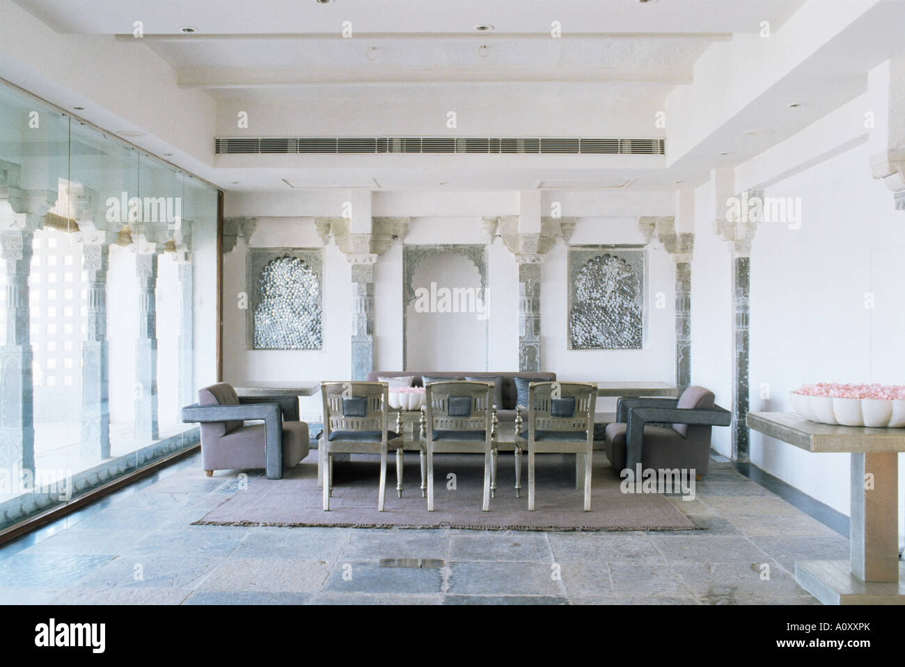 Conference room Devi Garh Fort Palace Hotel near Udaipur Rajasthan ...