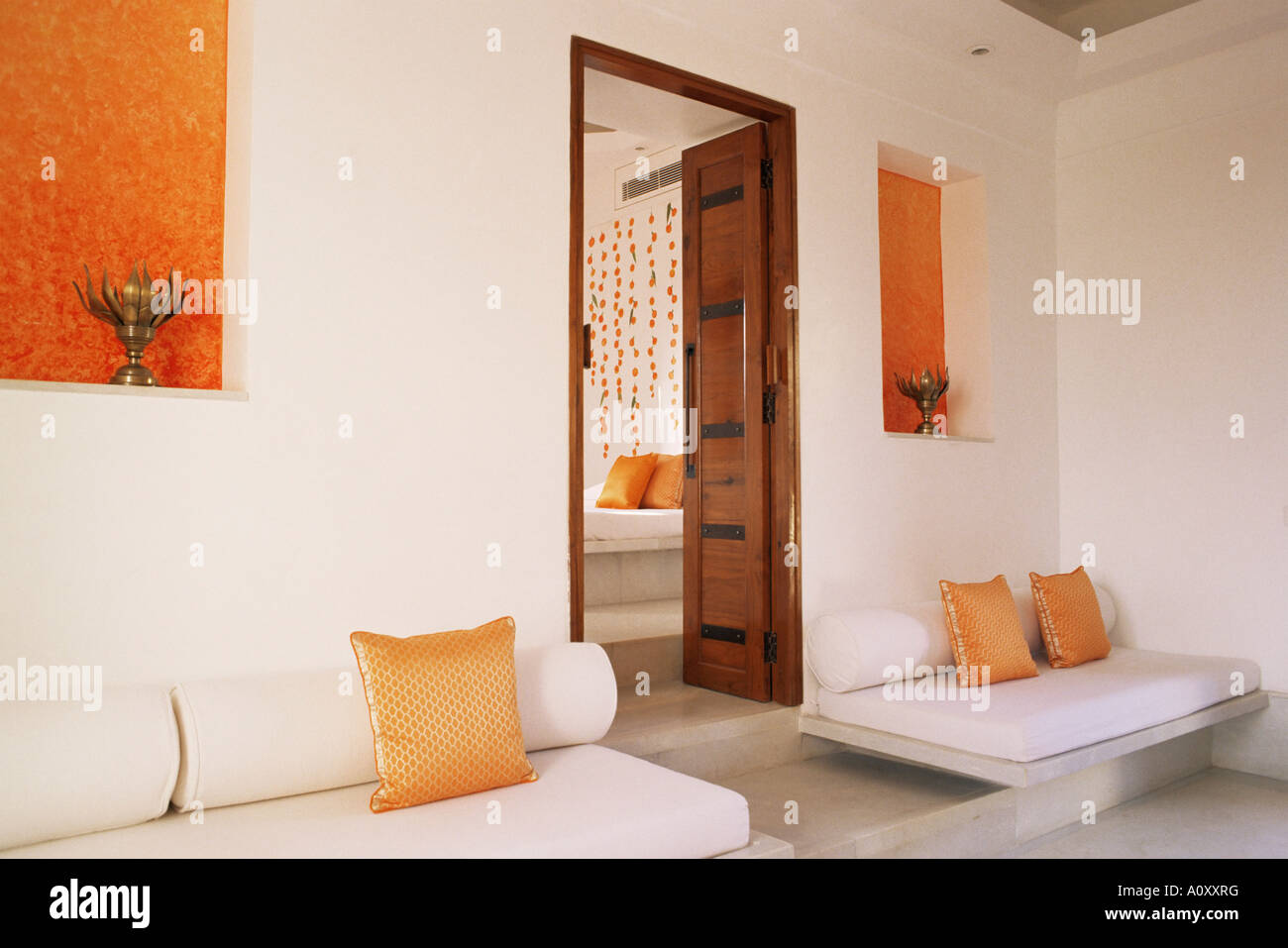 Seating area in the honeymoon suite Devi Garh Fort Palace Hotel near ...