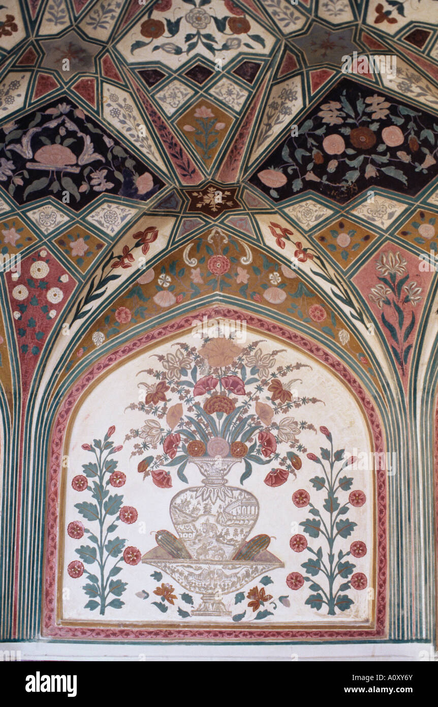 Interior detail Amber Fort one of the great Rajput forts Amber near ...