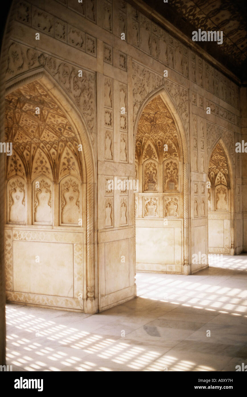 Interior Amber Fort one of the great Rajput forts Amber near Jaipur ...