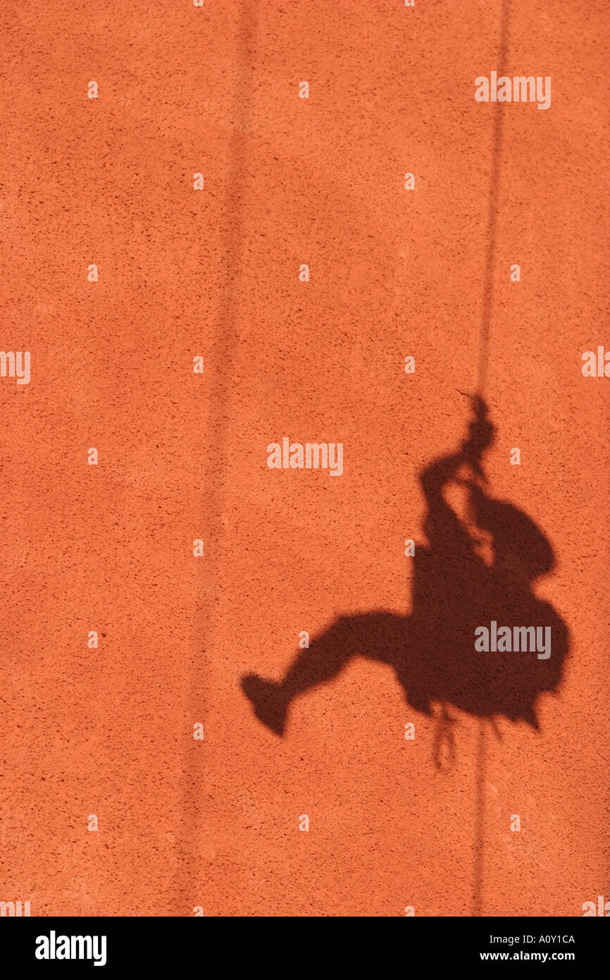 Repelling climbing wall hi-res stock photography and images - Alamy