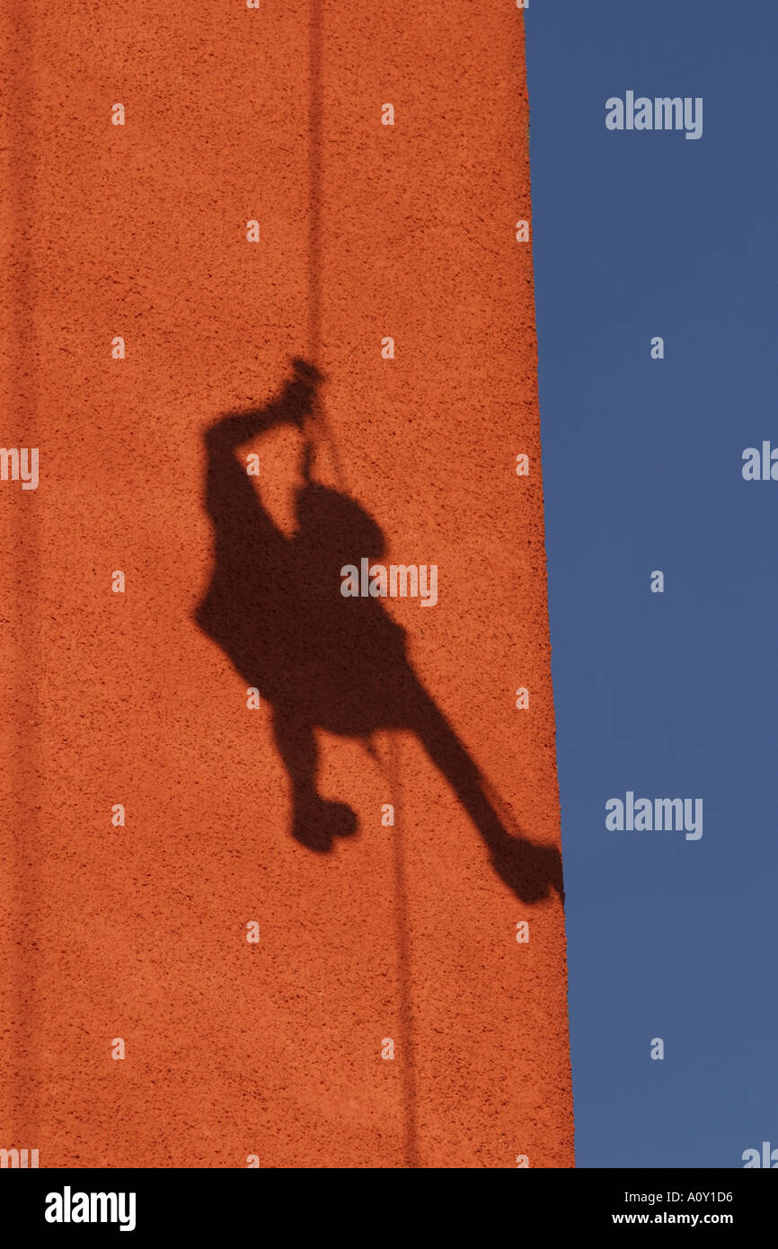 Repelling climbing wall hi-res stock photography and images - Alamy