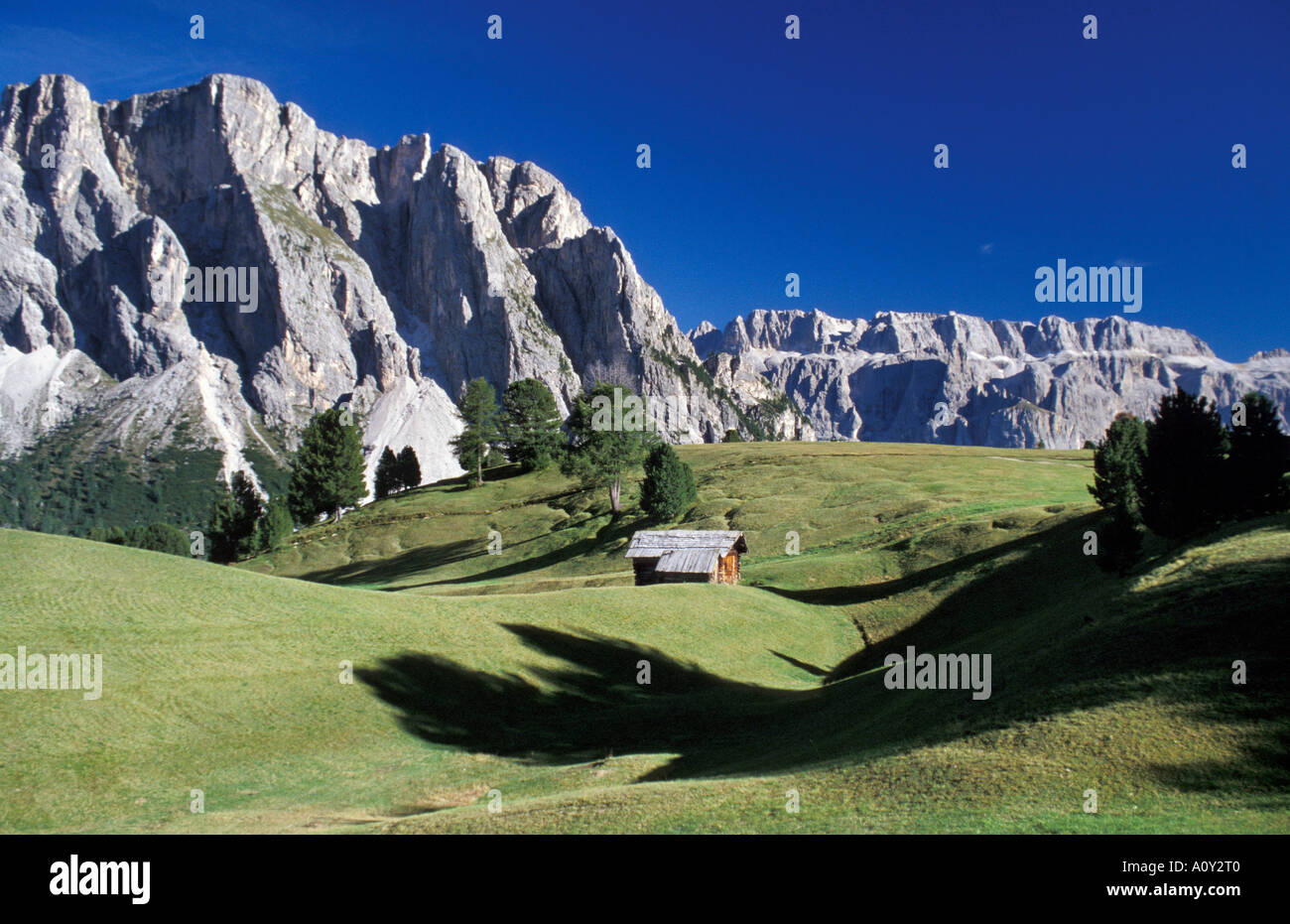 Col Raiser mountain Val Gardena Trentino Alto Adige Italy Stock Photo ...