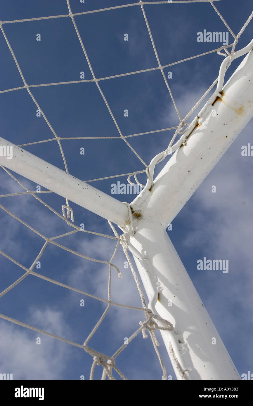 Detail of goal post netting hi-res stock photography and images - Alamy