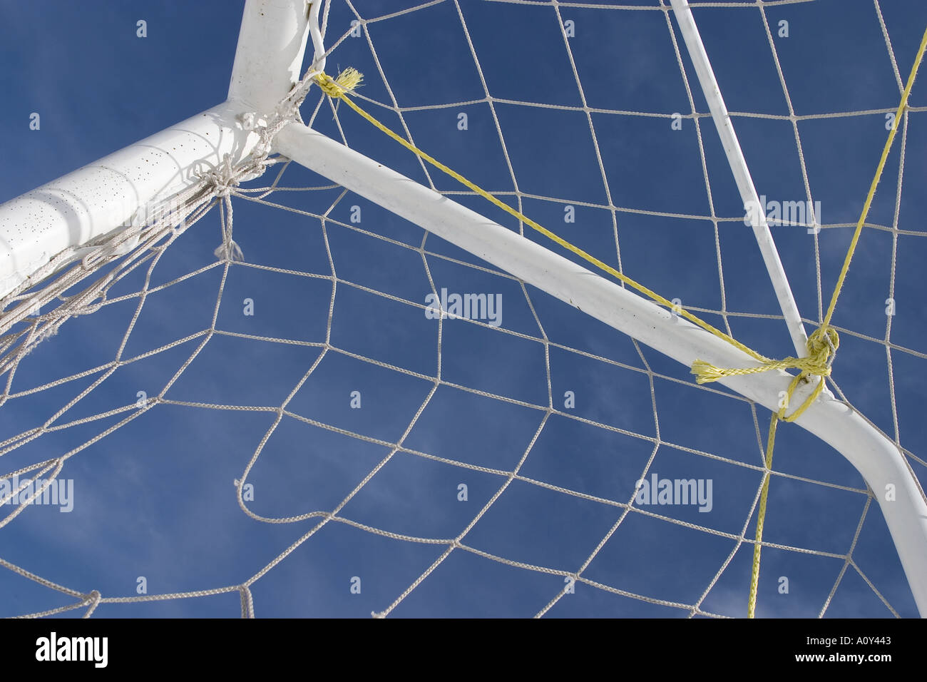 Detail of goal post netting hi-res stock photography and images - Alamy