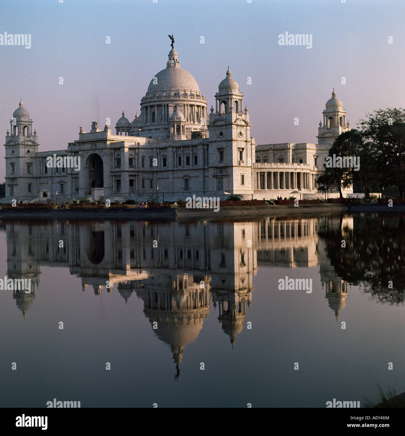 Victoria Memorial Kolkata Calcutta West Bengal India Asia Stock Photo ...