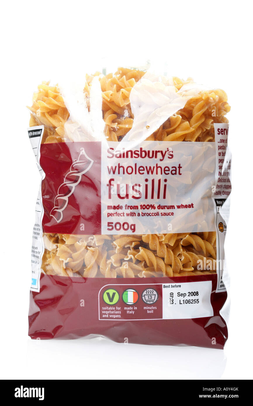 Bag of Pasta Stock Photo - Alamy