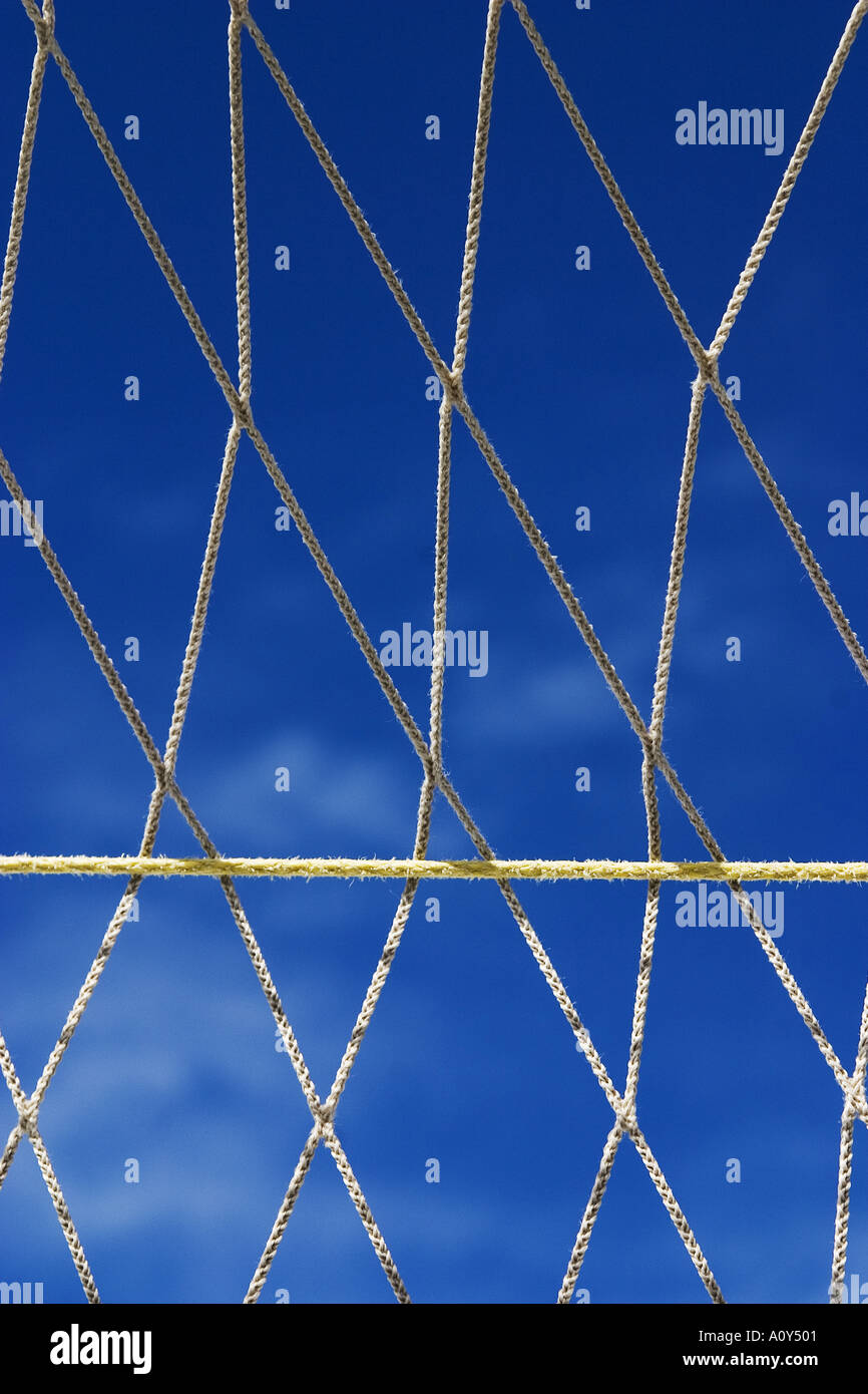 Detail of goal post netting hi-res stock photography and images - Alamy