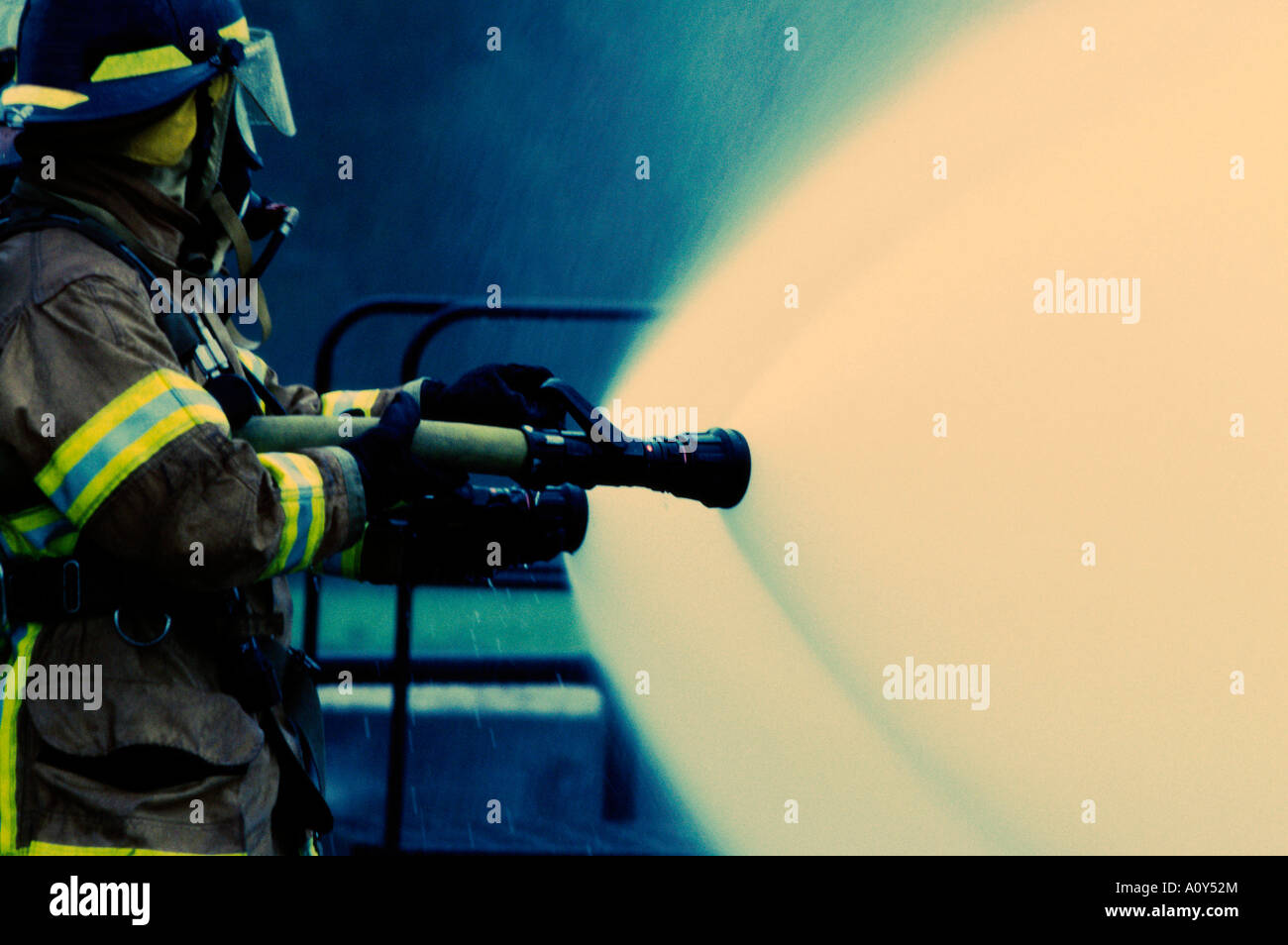 Firefighters protection suit helmet hi-res stock photography and images ...