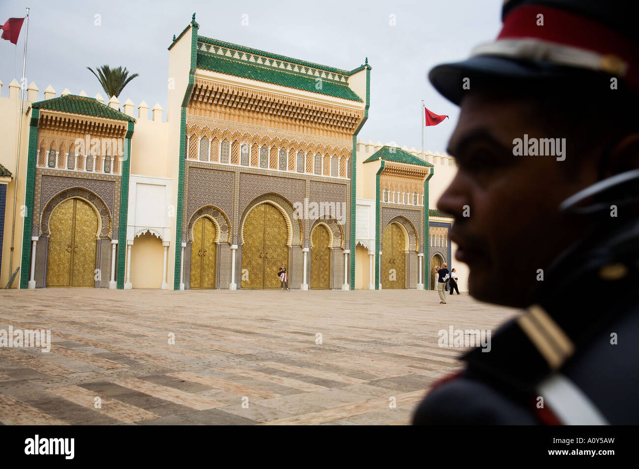Royal palace of fez man hi-res stock photography and images - Alamy