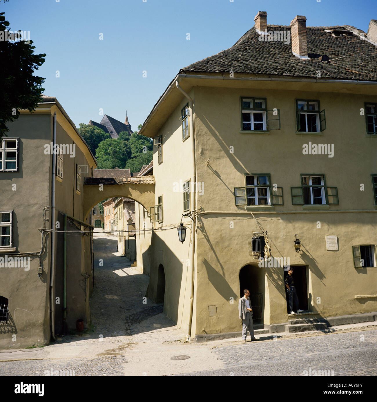 House where Vlad Drakul lived between 1431 and 1435 and where Vlad ...