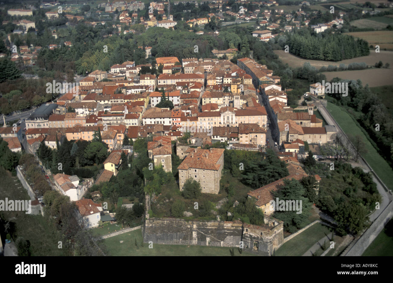 Cityscape Gradisca d Isonzo Friuli Venezia Giulia Italy Stock Photo - Alamy