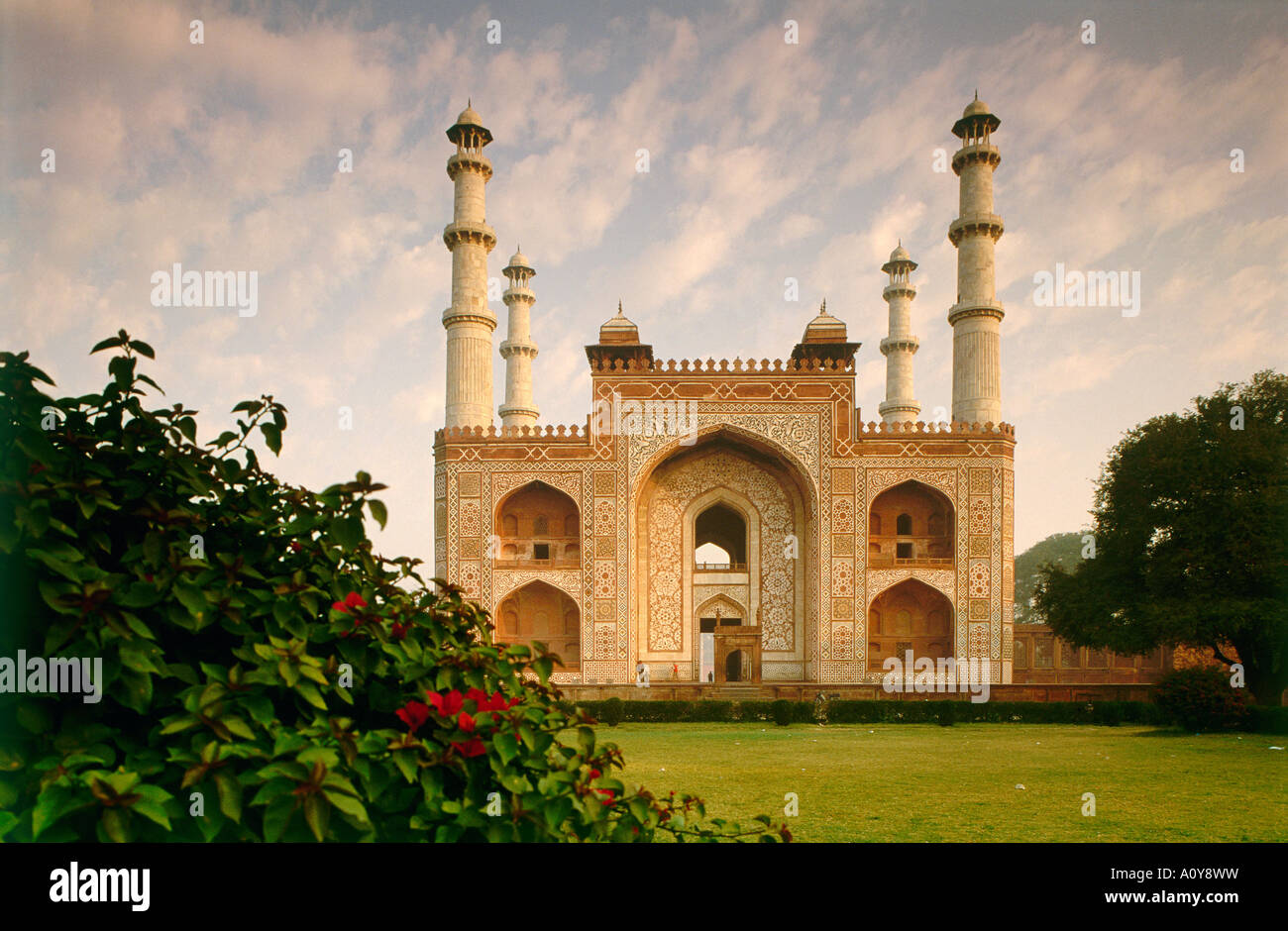 Ornate Building Agra Stock Photo - Alamy