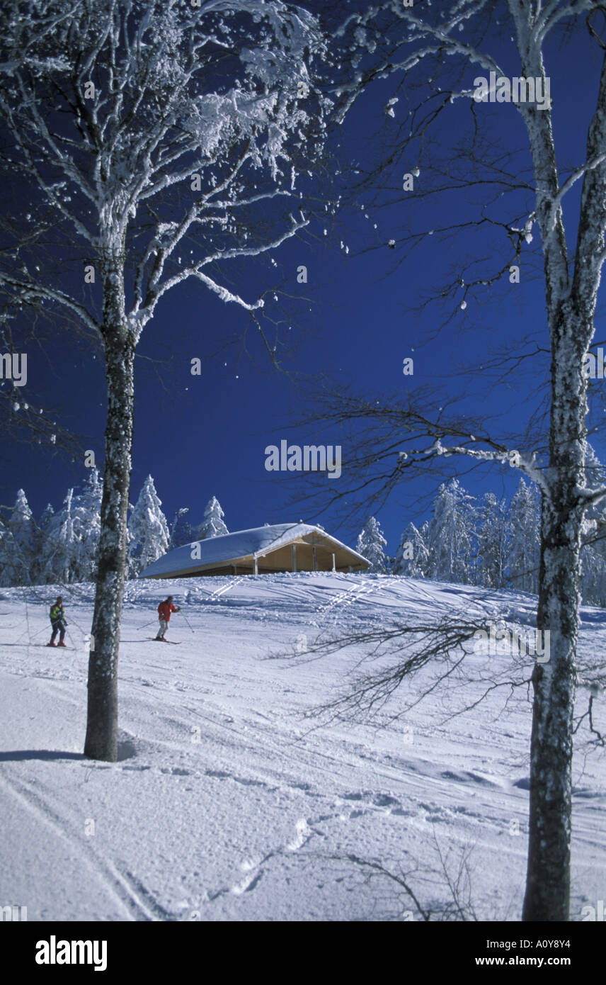 Ski run Gambarie Calabria Italy Stock Photo - Alamy