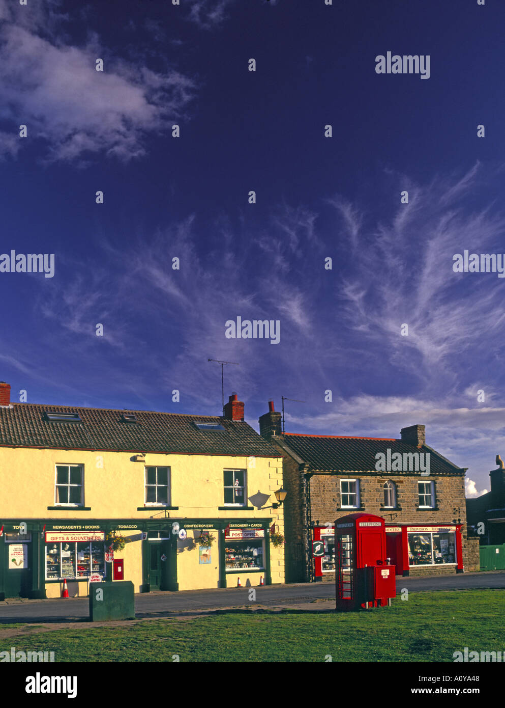 Aidensfield post office goathland north hi-res stock photography and ...